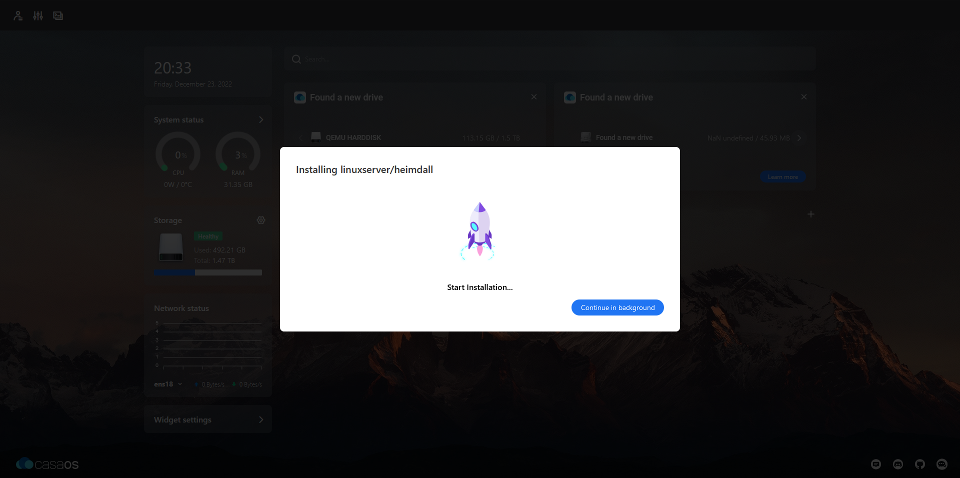 Heimdall Installation